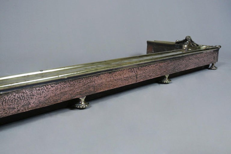 Beautiful Art Nouveau Copper and Brass Fire Fender, circa 1890 For Sale ...