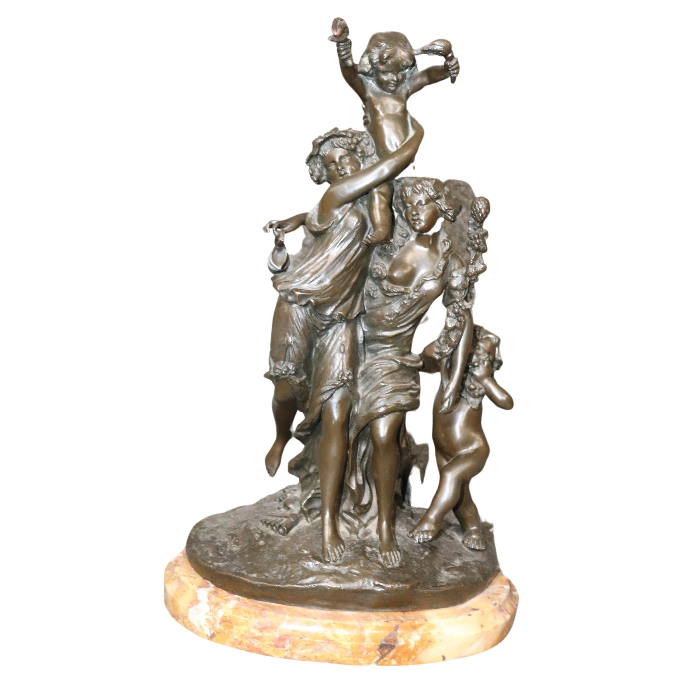Signed Jim Davidson Solid Bronze Native American Girl Statue at 1stDibs ...
