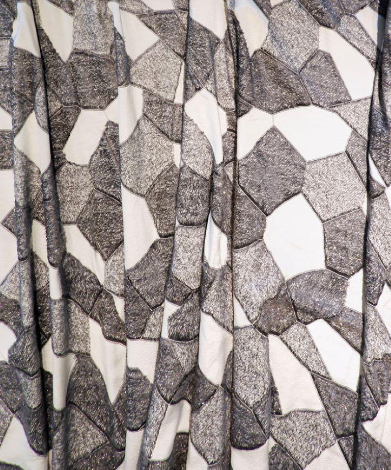 Beautiful Caleidos Bed Cover Blanket Silk Cashmere Wool For Sale at 1stDibs