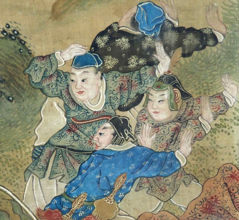 Beautiful Chinese Painting, 18th Century For Sale at 1stDibs