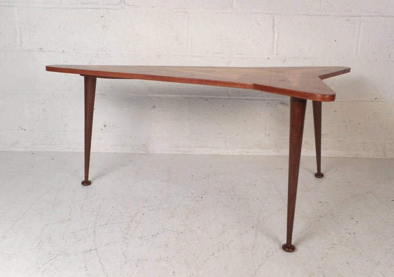 Beautiful Contemporary Modern Boomerang Coffee Table For Sale at ...