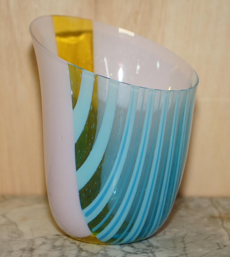 Beautiful Decorative CM Stamped Custom Made Decorative Floral Glass ...