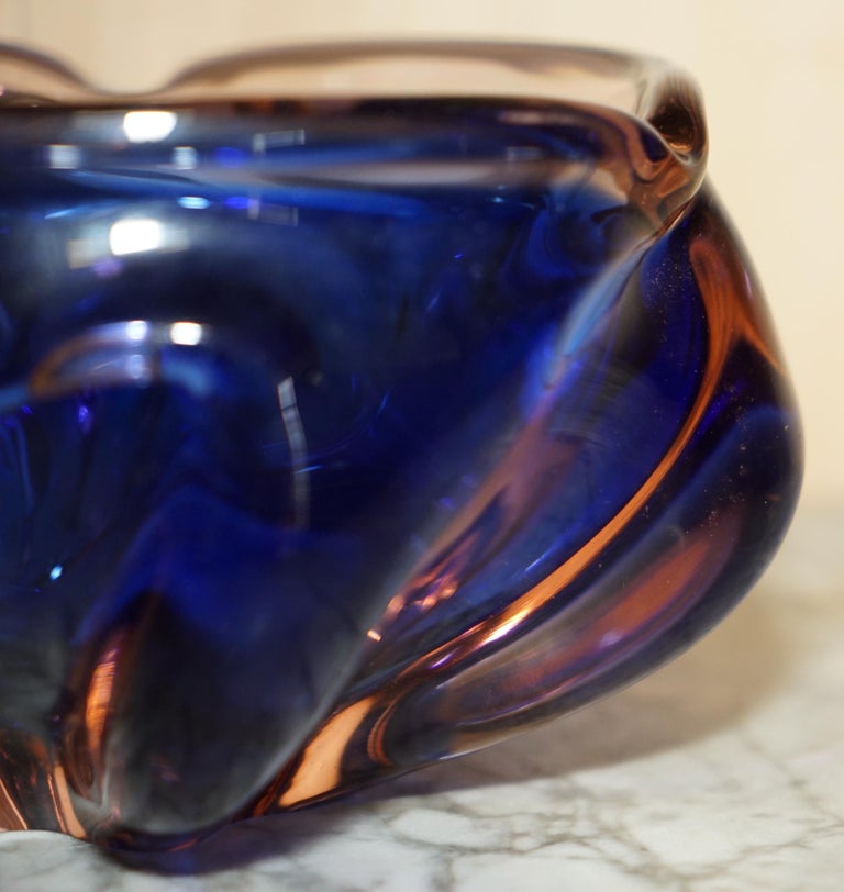 Beautiful Decorative Custom Made Decorative Floral Glass Bowl or Ideep ...