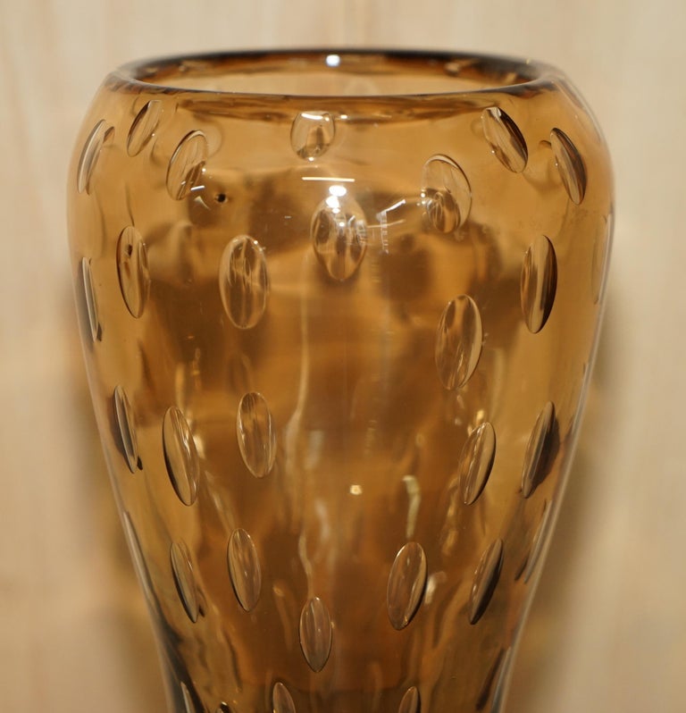 Beautiful Decorative Custom Made Decorative Glass Vase with Air Bubble ...