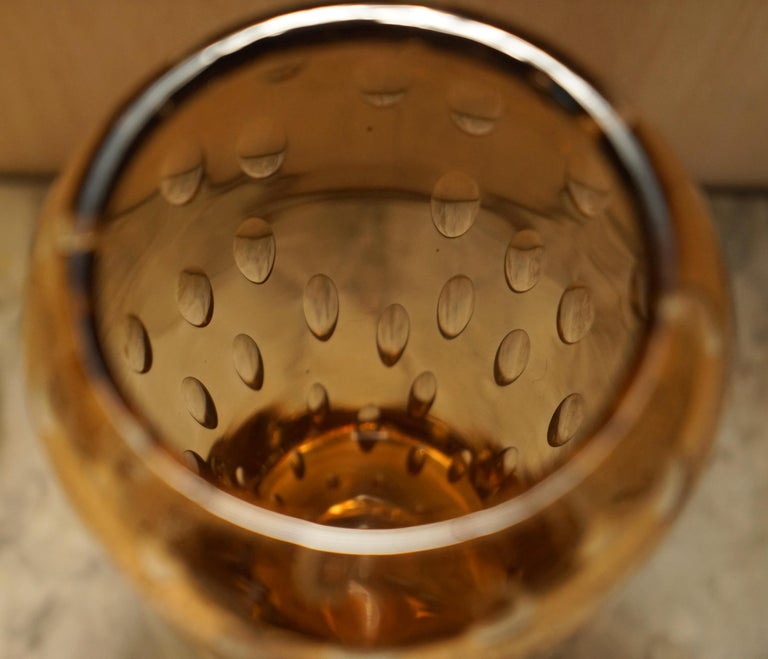 Beautiful Decorative Custom Made Decorative Glass Vase with Air Bubble ...