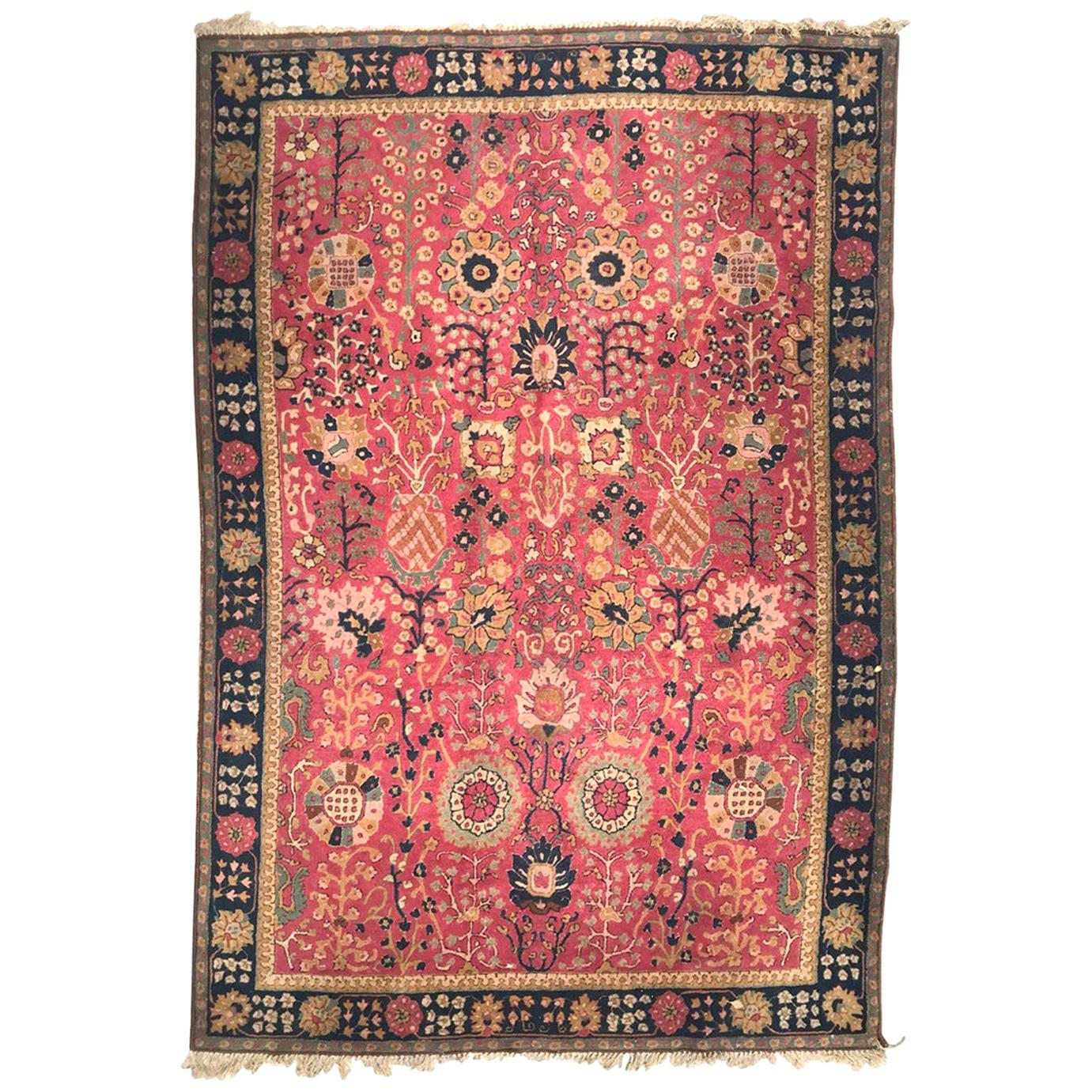 20th Century Portugal Wool Rug, Arraiolo, French Design, circa 1900 at ...