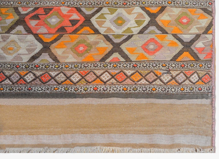 Beautiful Early 20th Century Shahsevan Kilim Rug For Sale at 1stDibs