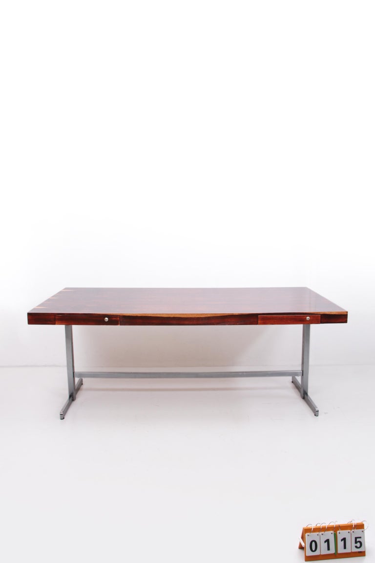 Beautiful Executive Desk Design by Andre Bus, 1970 at 1stDibs