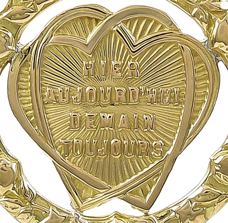 Beautiful French Love Charm at 1stDibs | toujours for her, hier aujourd ...
