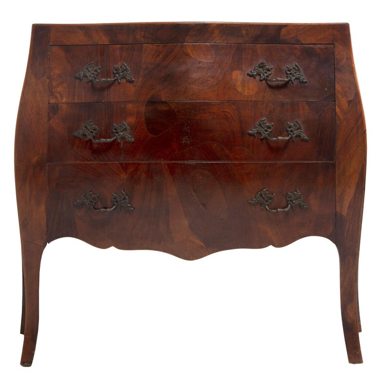 Beautiful Fruitwoods Italian Bombay Side Table For Sale at 1stDibs