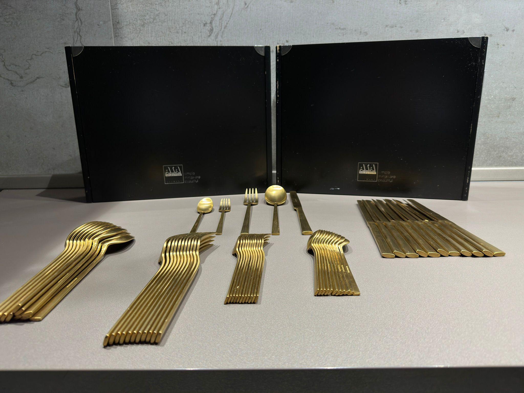 Beautiful German Cutlery for 12 People 20th Century For Sale at 1stDibs