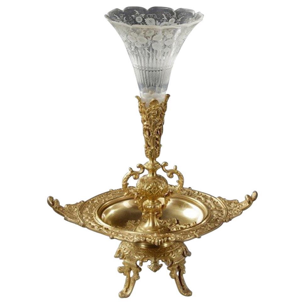 Kastle Large Crystal Centerpiece by Karim Rashid For Sale at 1stDibs