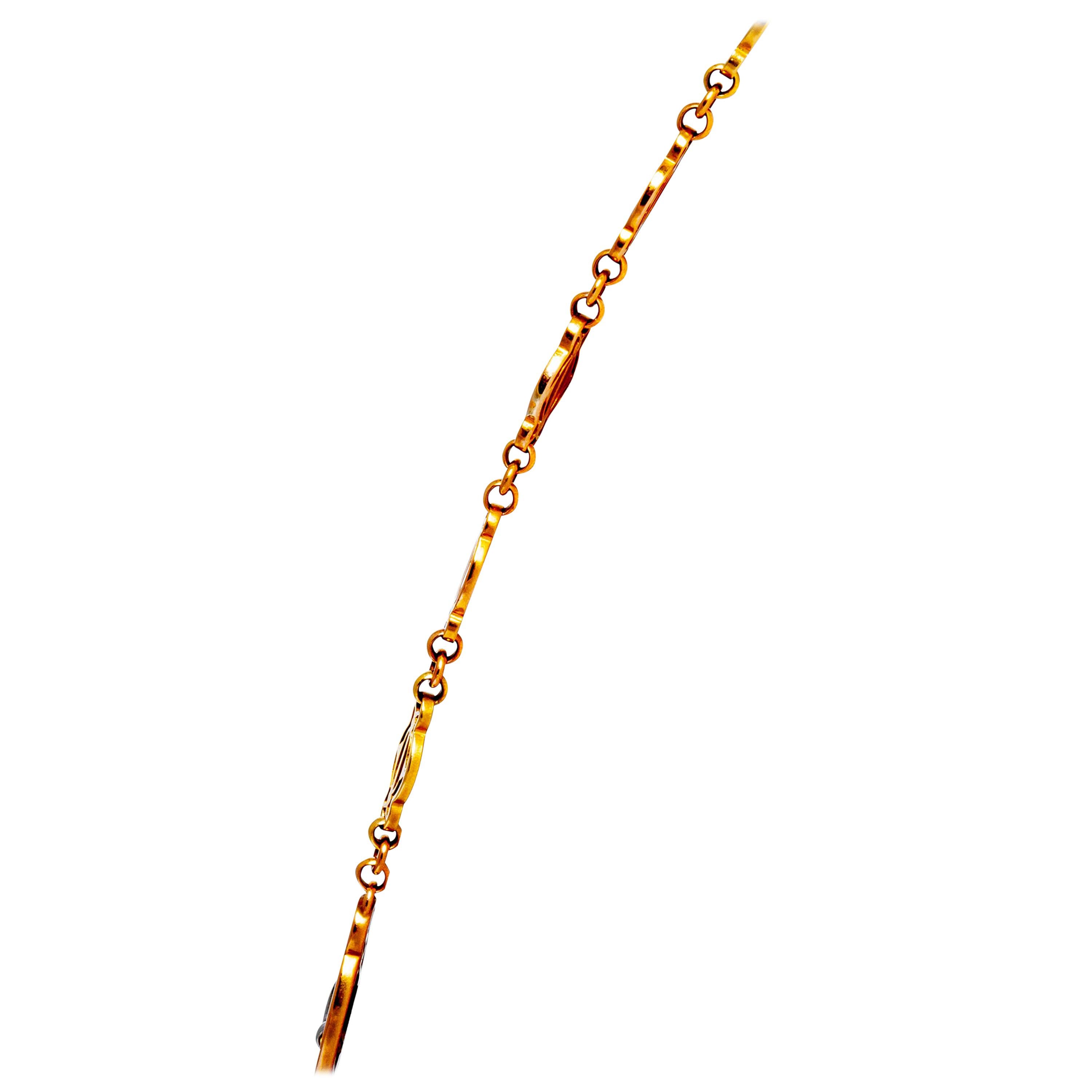 Chain Made of Beautiful Filigree Balls For Sale at 1stDibs