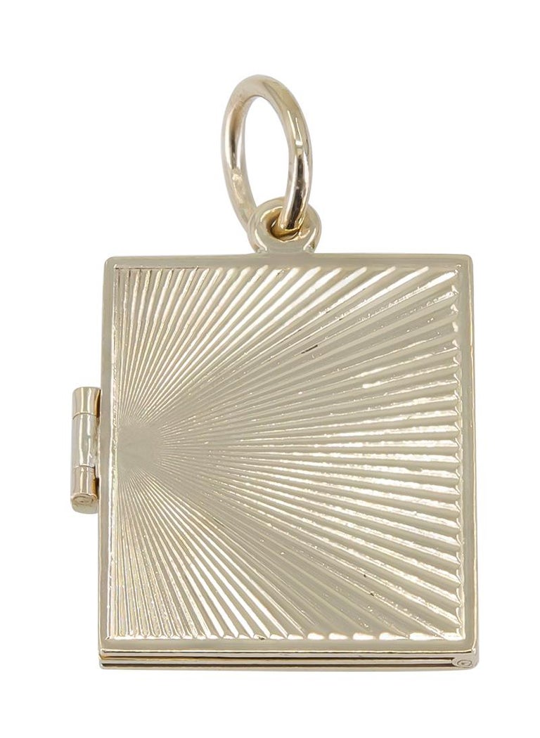 Beautiful Gold Tiffany and Co. Dear Locket at 1stDibs