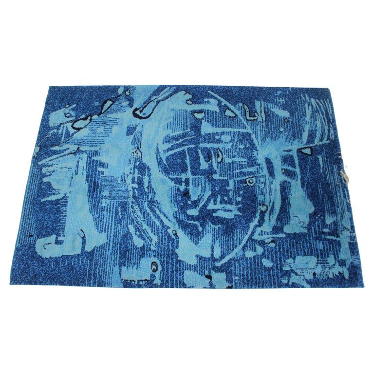 Beautiful Handmade Art Abstract Design Wool Carpet in Style of Kybal ...