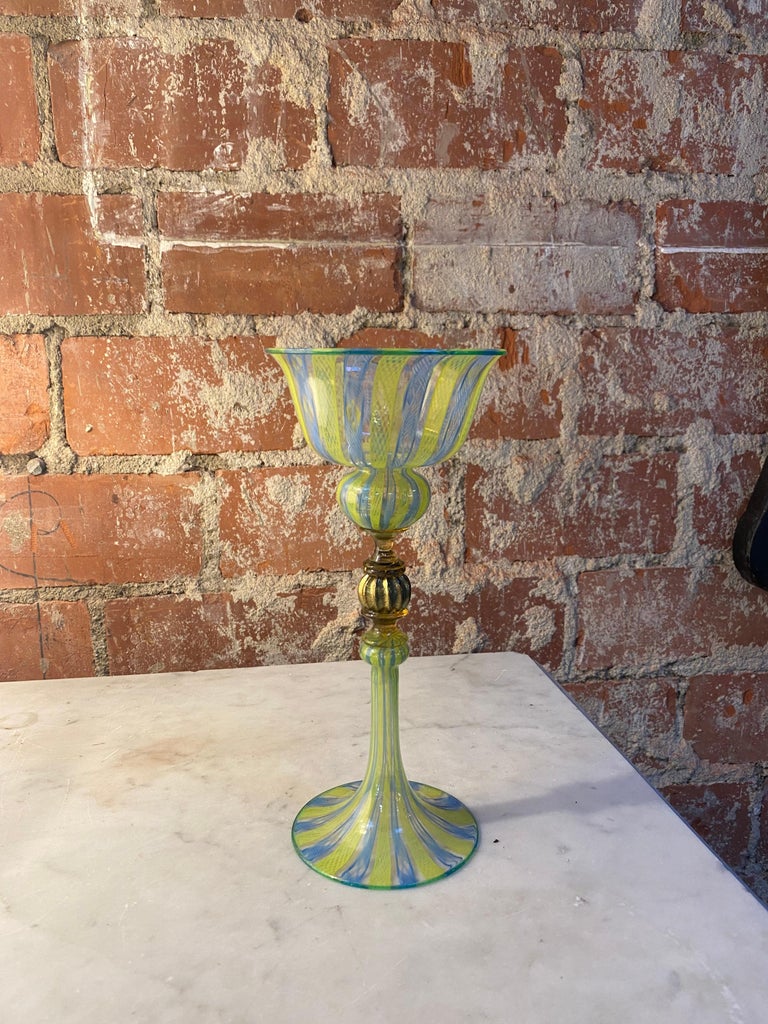 Beautiful Handcrafted Vintage Italian Glass Italy 1970s For Sale at 1stDibs