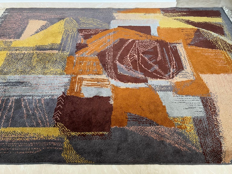 Beautiful Handmade ART Abstract Design Wool Carpet in style of Kybal ...