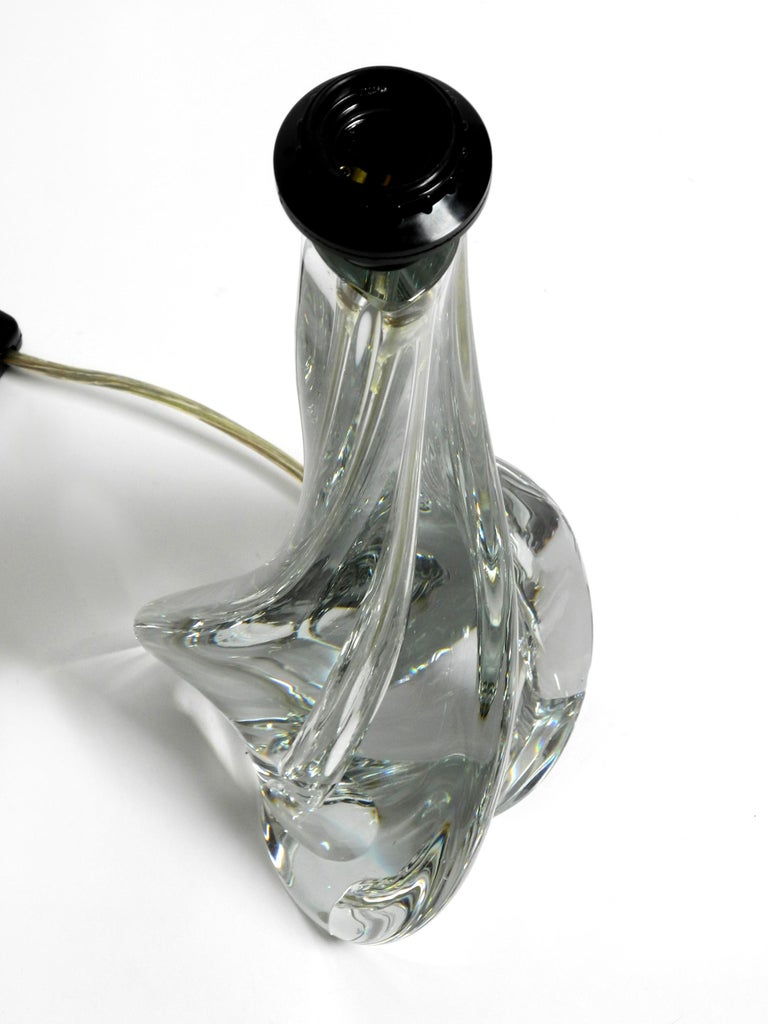 Beautiful Large Heavy Midcentury Table Lamp from St. Louis France For ...