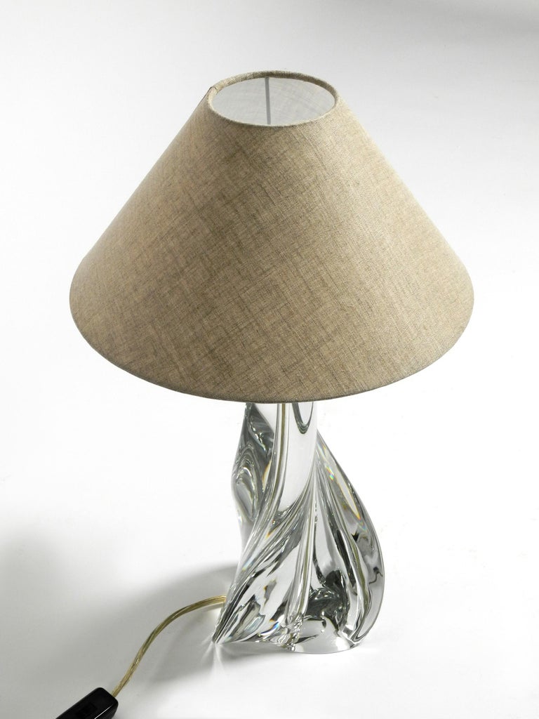 Beautiful Large Heavy Midcentury Table Lamp from St. Louis France For ...