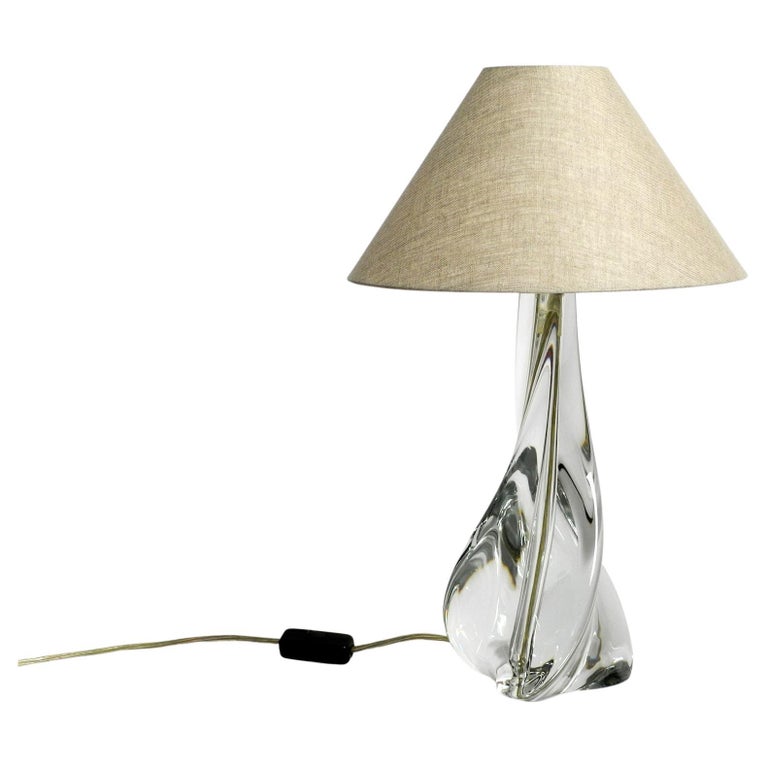 Beautiful Large Heavy Midcentury Table Lamp from St. Louis France For ...