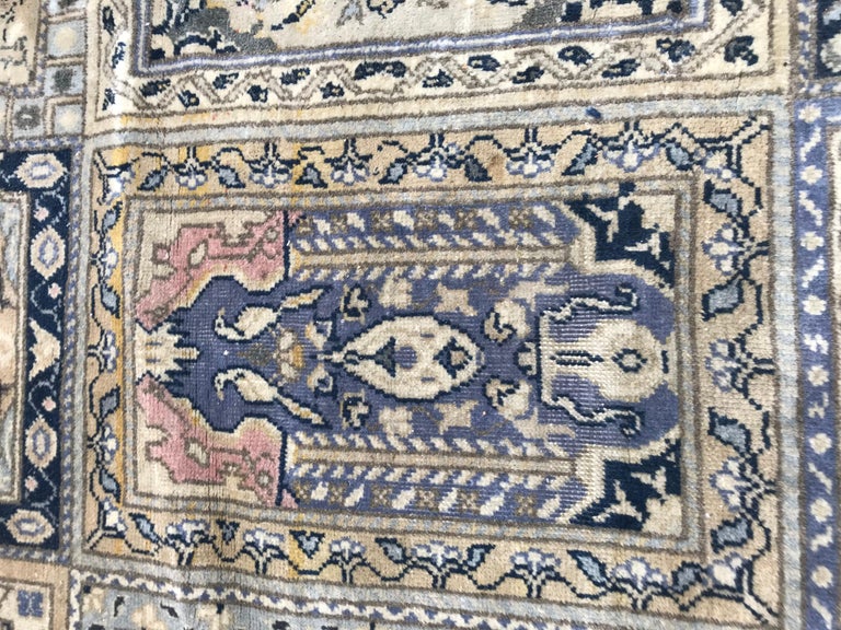 Beautiful Large Vintage Turkish Kayseri Rug For Sale at 1stDibs