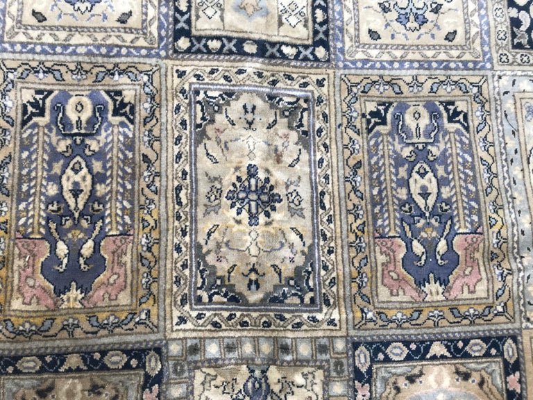 Beautiful Large Vintage Turkish Kayseri Rug For Sale at 1stDibs