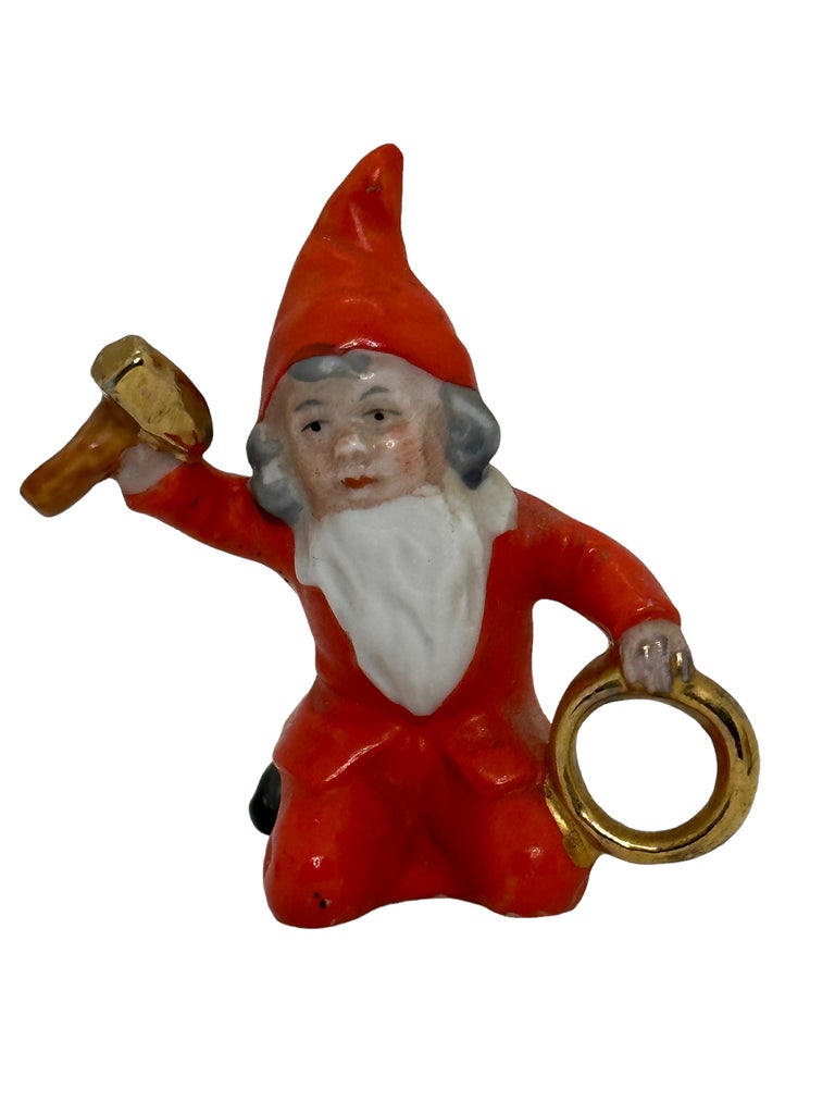 Beautiful Lot of Three Gnome Elf Snowbaby Bisque German Antique ...