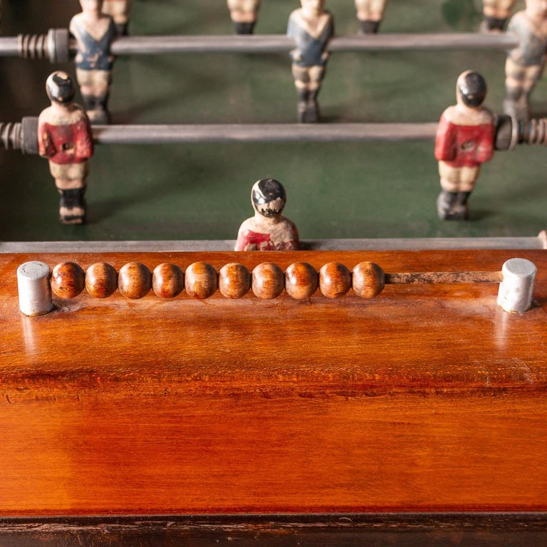 Beautiful Mid-20th Century French Table Football Game at 1stDibs