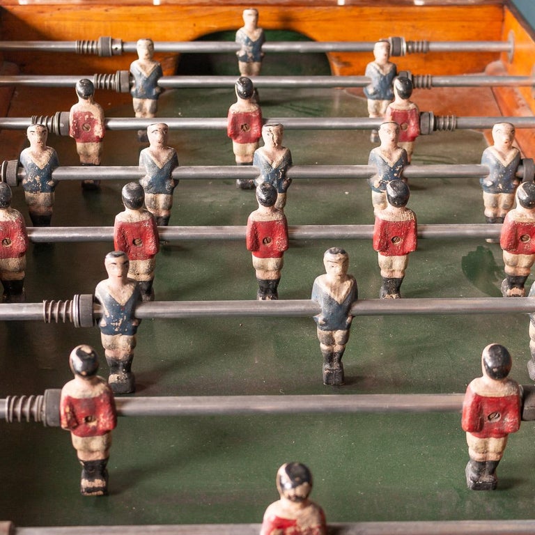 Beautiful Mid-20th Century French Table Football Game at 1stDibs