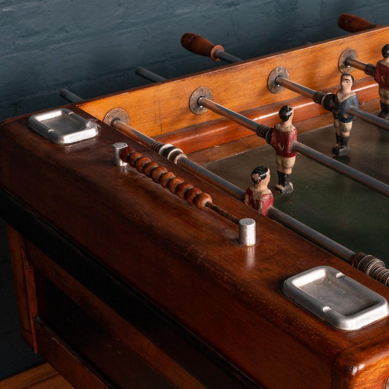 Beautiful Mid-20th Century French Table Football Game at 1stDibs