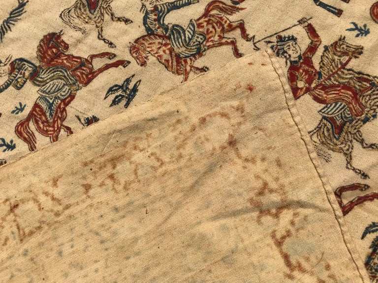 Beautiful Mid-20th Century Kalamkar For Sale at 1stDibs