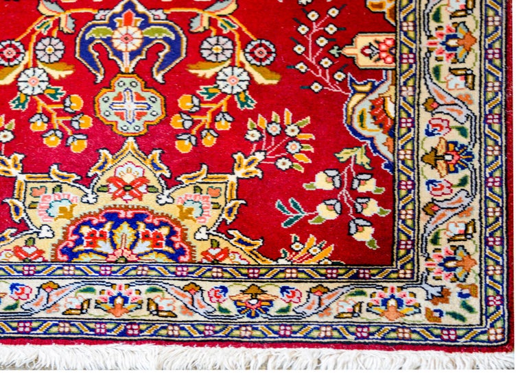 Beautiful Mid-20th Century Tabriz Runner For Sale at 1stDibs