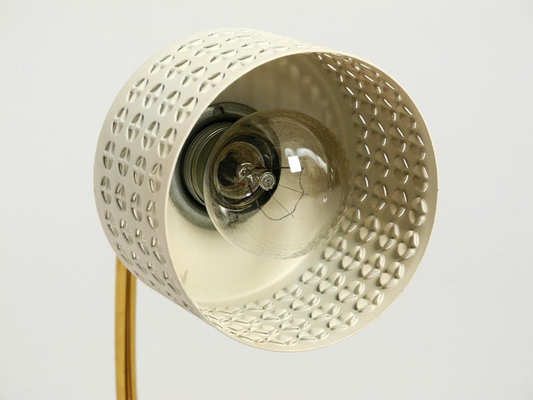 Beautiful Midcentury Bedside Lamp Made of Metal and Brass Made in ...