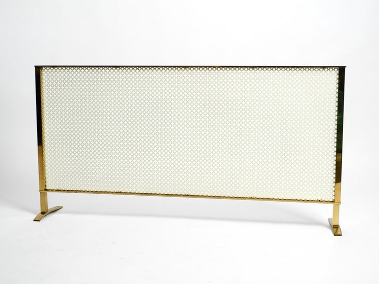 Beautiful Mid Century Radiator Covering Made of Brass and Perforated ...