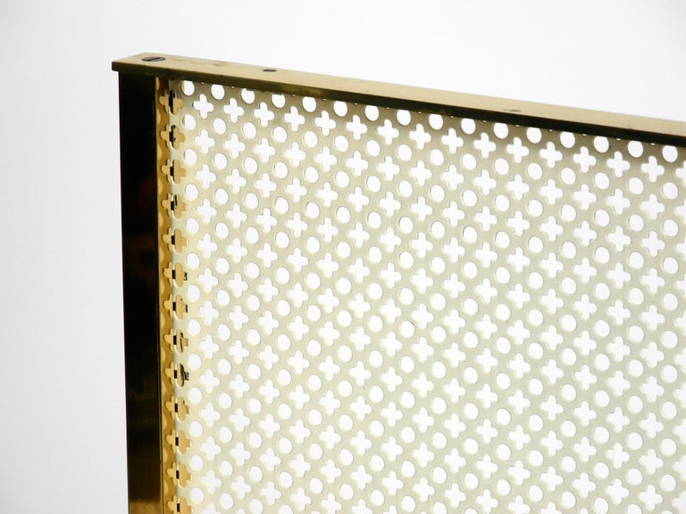 Beautiful Mid Century Radiator Covering Made of Brass and Perforated ...