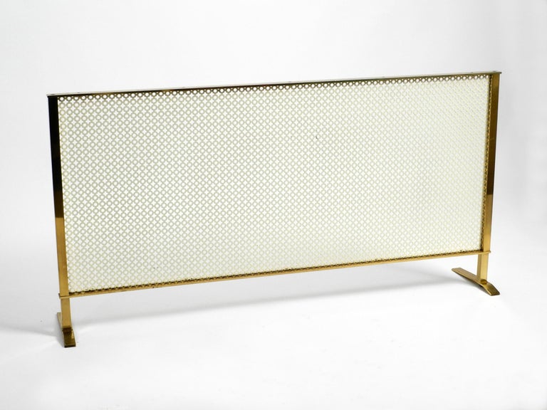 Beautiful Mid Century Radiator Covering Made of Brass and Perforated ...