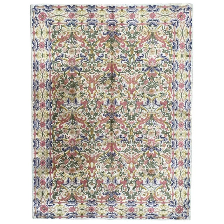 Beautiful Midcentury French Rug at 1stDibs | this round rug is very ...