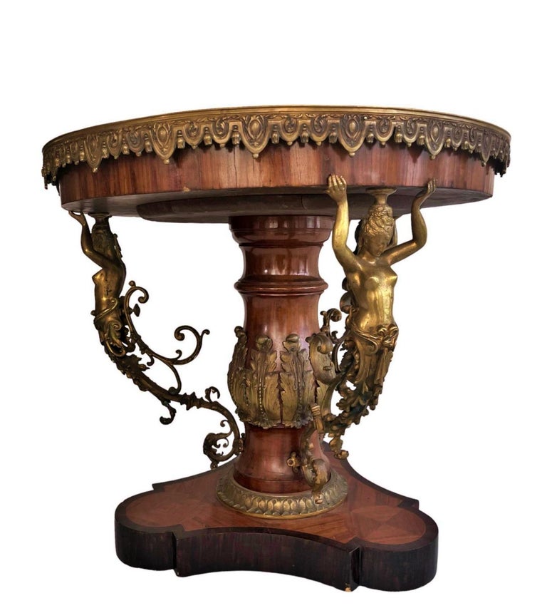 Beautiful Napoleon III Wooden Table Plaque in Sevres, 19th Century For ...