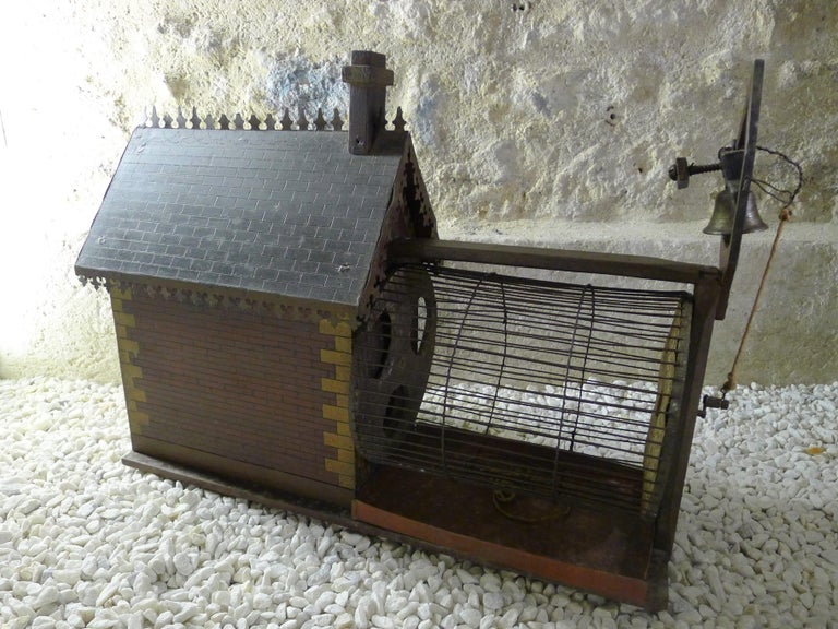 Beautiful Old Squirrel Cage, Early 19th Century For Sale at 1stDibs