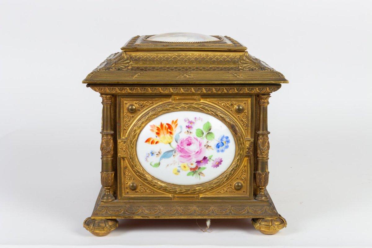 Beautiful Pair of Jewelry Boxes, Napoleon III Period For Sale at 1stDibs