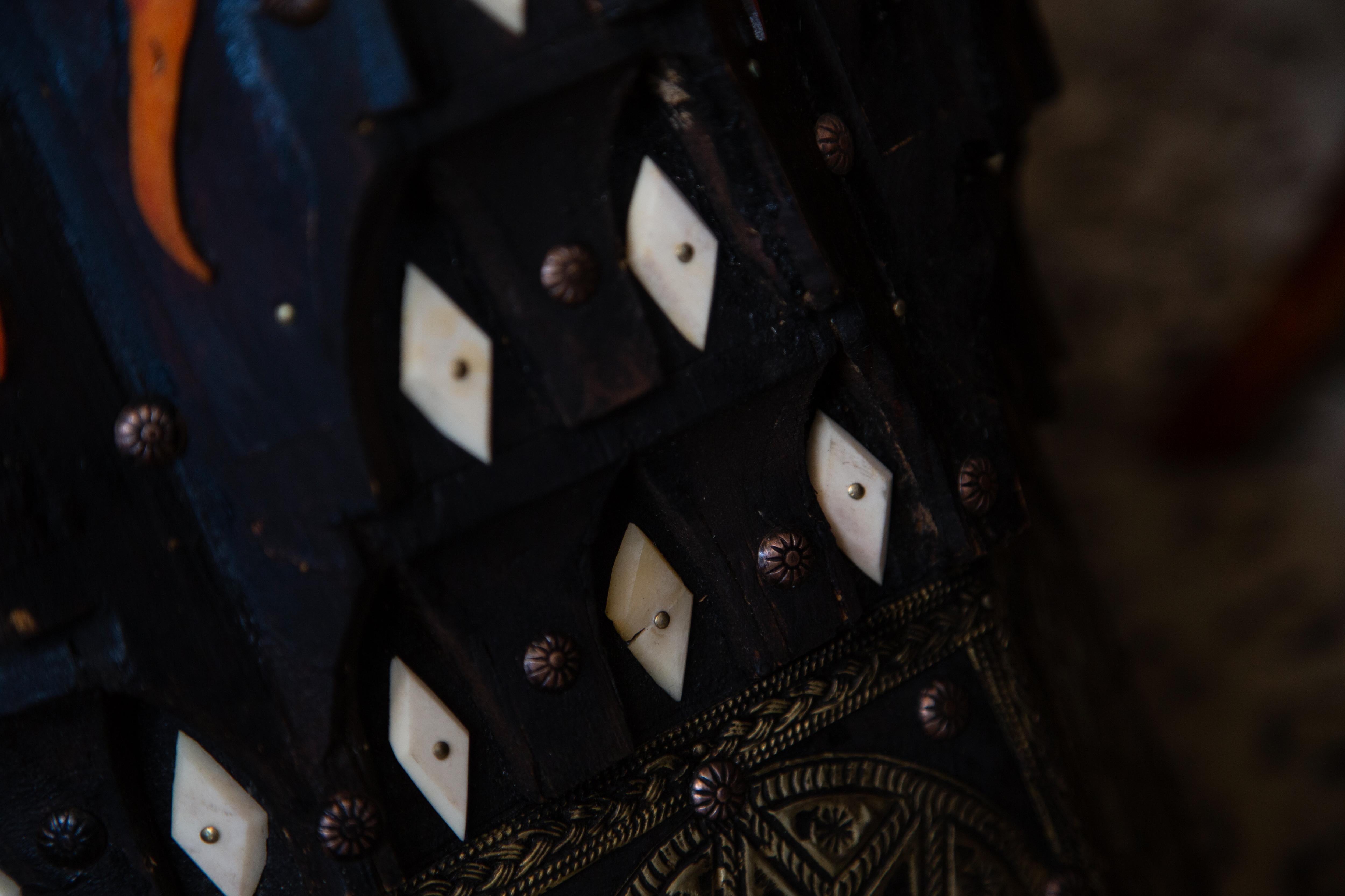 Beautiful Pair of Vintage Camel Bone Star Tables at 1stDibs