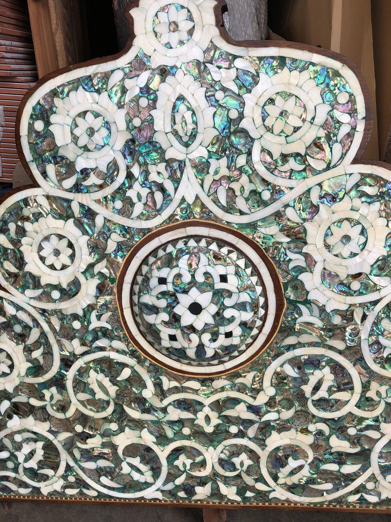 Beautiful Palatial Syrian Mirror with Mother of Pearl and Abalone at ...