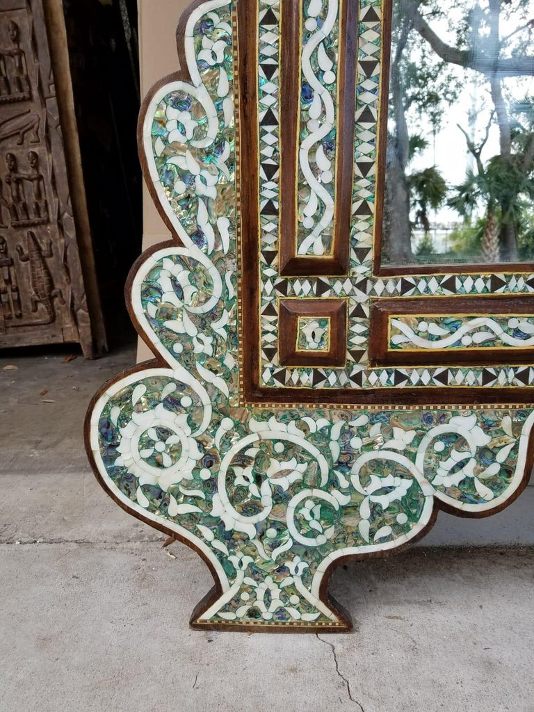Beautiful Palatial Syrian Mirror with Mother of Pearl and Abalone at ...