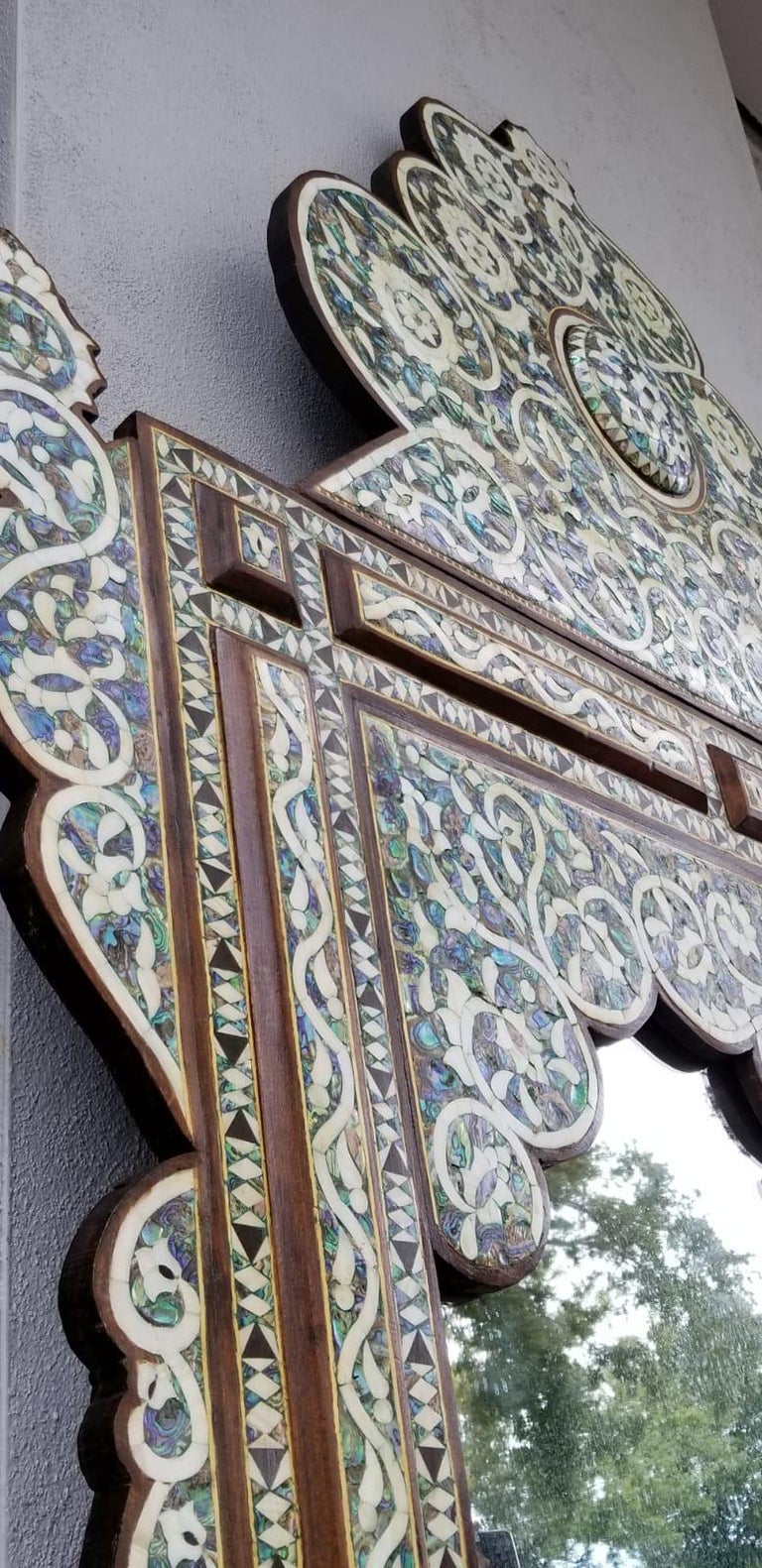Beautiful Palatial Syrian Mirror with Mother of Pearl and Abalone at ...