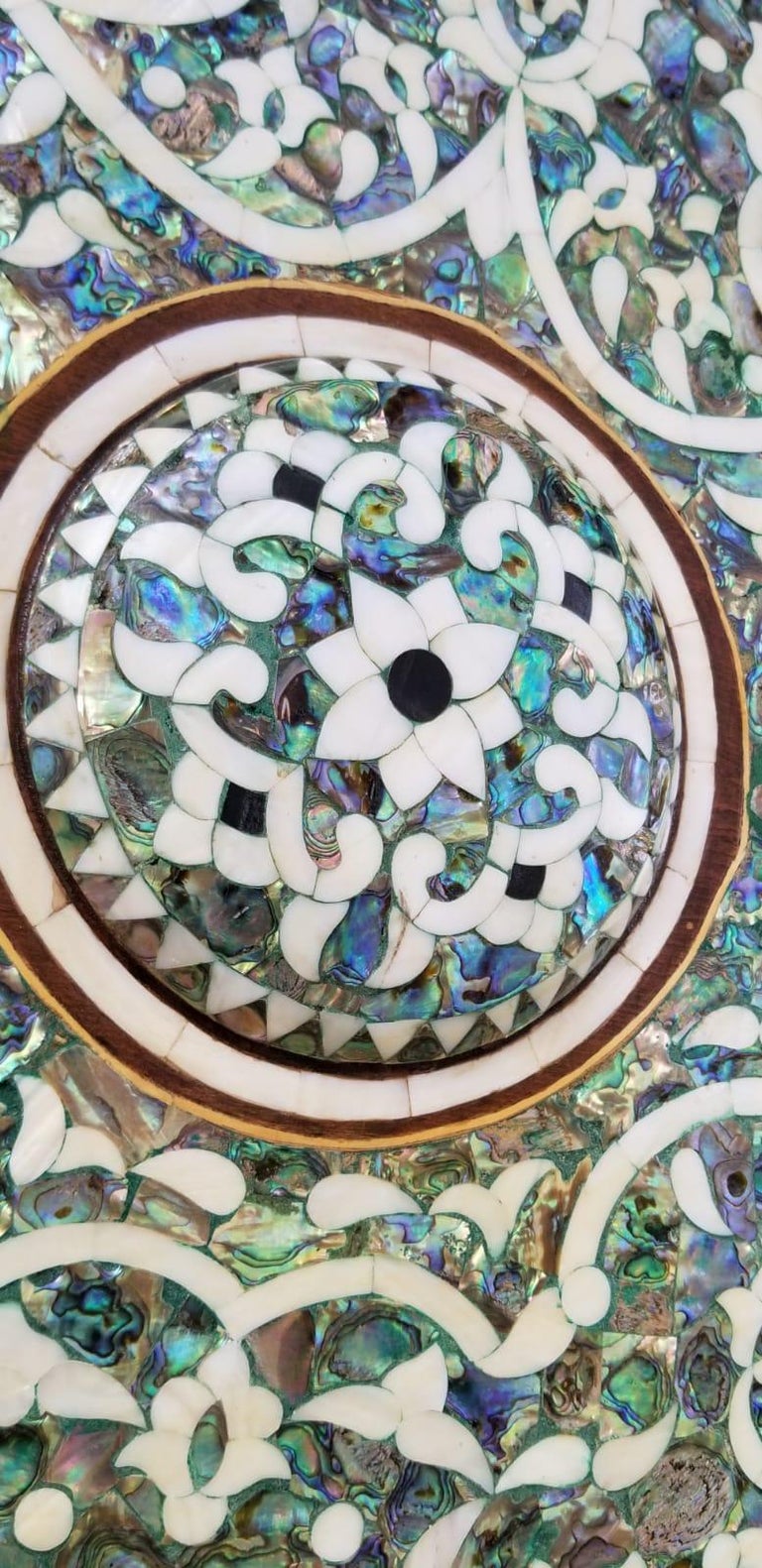 Beautiful Palatial Syrian Mirror with Mother of Pearl and Abalone at ...