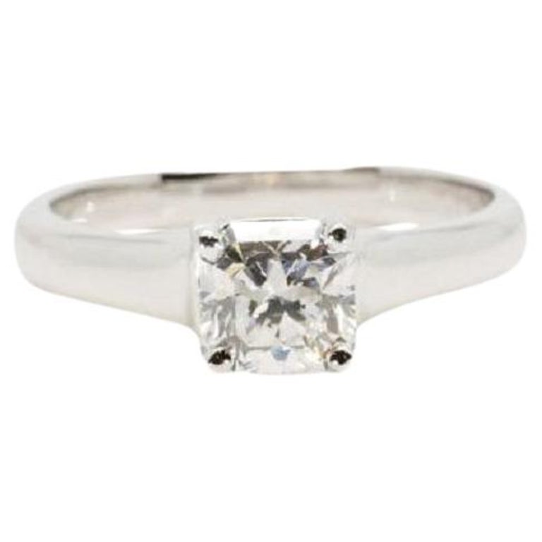 Beautiful Platinum Ring with 0.74 ct Natural Diamonds- Tiffany and Co ...