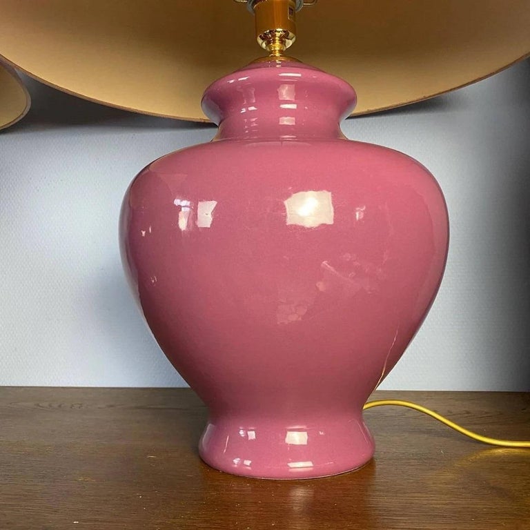 Beautiful Porcelain Paired Table Lamps from Bielefelder Werkstätten ...