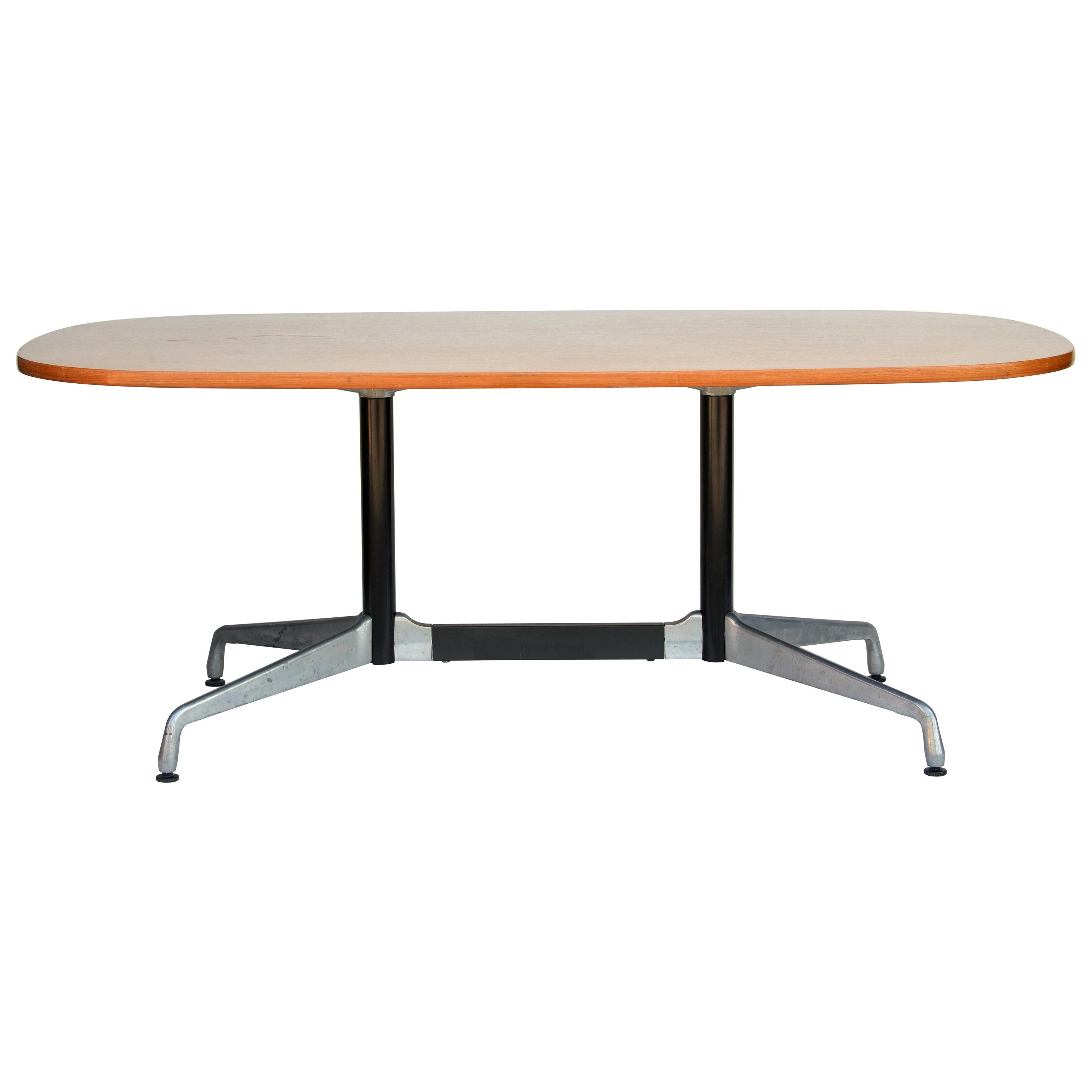 Eames Segmented Base Table By Herman Miller at 1stDibs