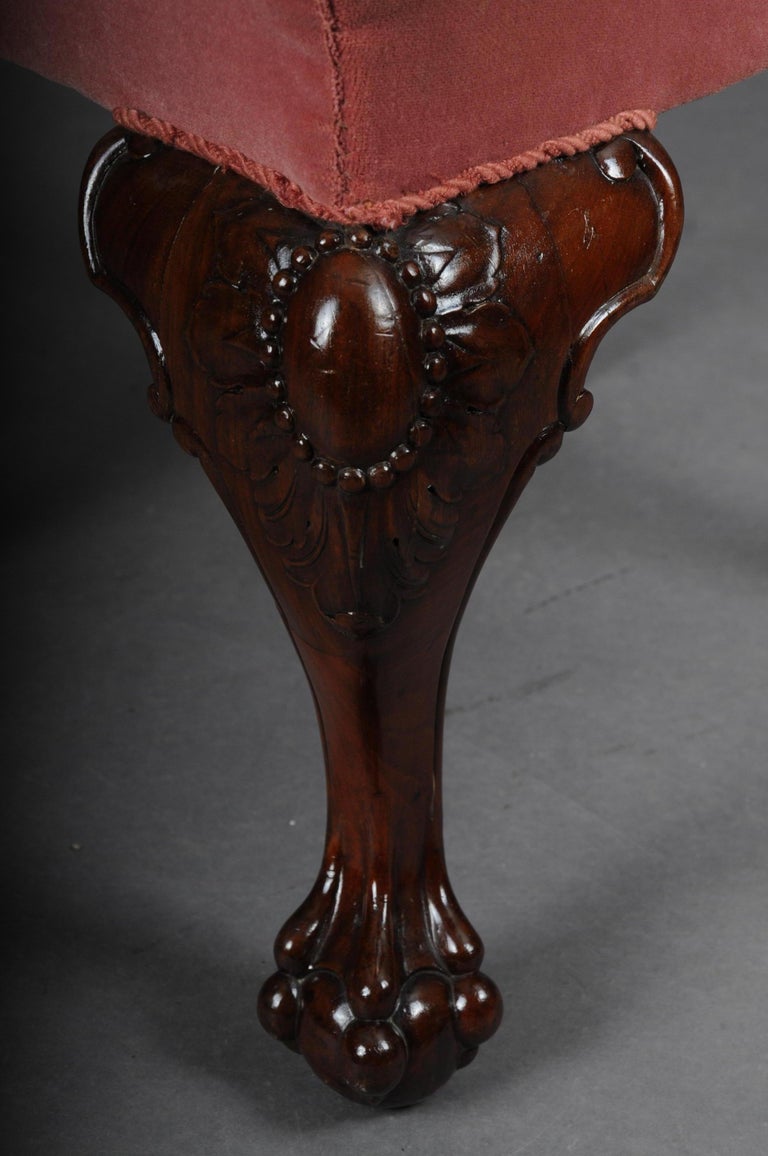Beautiful Set of 4 English Baroque Chairs, circa 1880 For Sale at 1stDibs