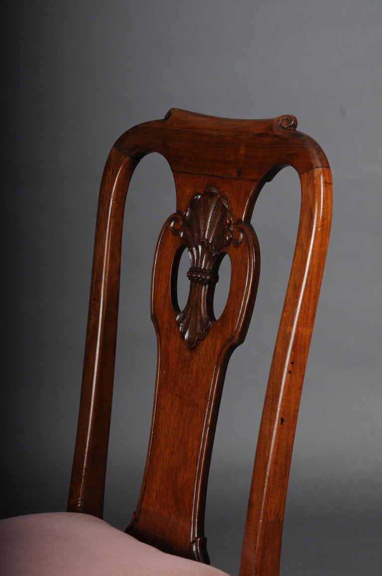 Beautiful Set of 4 English Baroque Chairs, circa 1880 For Sale at 1stDibs